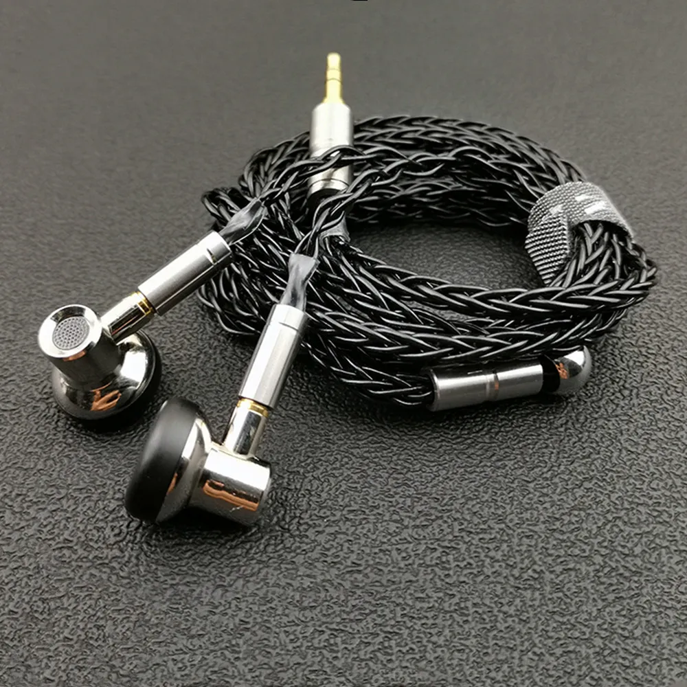 FENGRU Diy Earset2 Metal In Ear Earphone 32ohm Flat Head 14.2mm Driver ...
