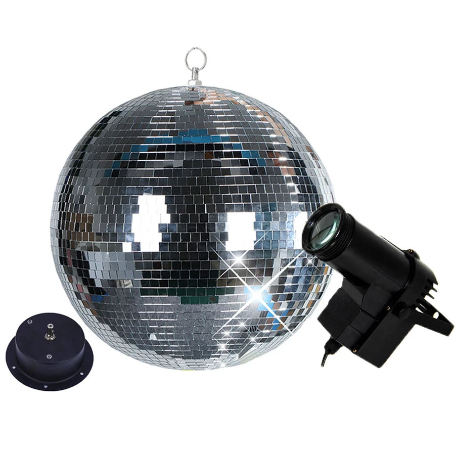 Thrisdar-Disco-Ball-Silver-Hanging-Party-Disco-Ball-RGB-Beam-Pinspot-Lamps-Christmas-Wedding ...