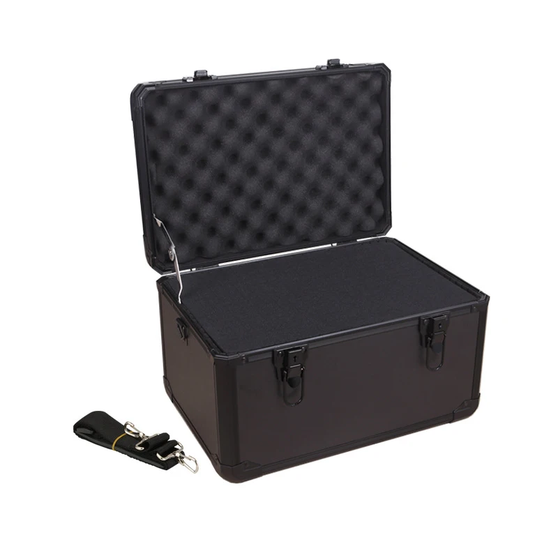 Aluminum-Carrying-Case-Hard-Case-with-Foam-38x26x23cm-Storage-Case ...