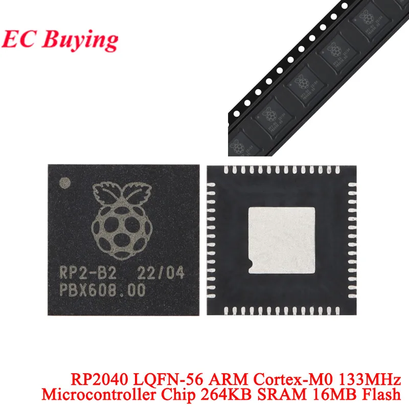 1Pc-10Pcs RP2040 LQFN-56 QFN-56 Raspberry Pi (raspberry pie) ARM Cortex ...