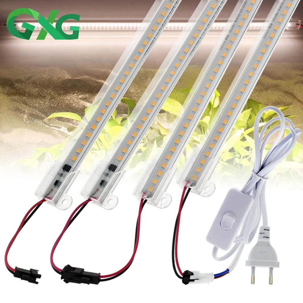 Grow Light 220v Full Spectrum Led Bar Light For Plants 50cm Phyto Lamp ...