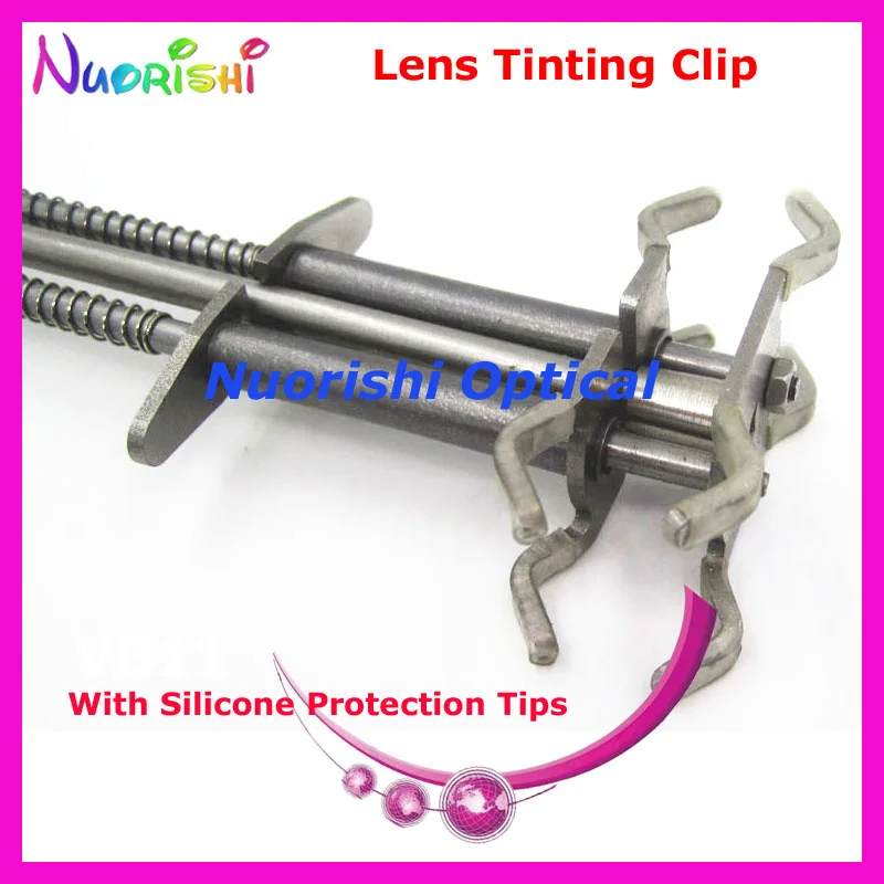 Metal Double Springs Desing Stainless Steel Lens Tinting Clip With ...