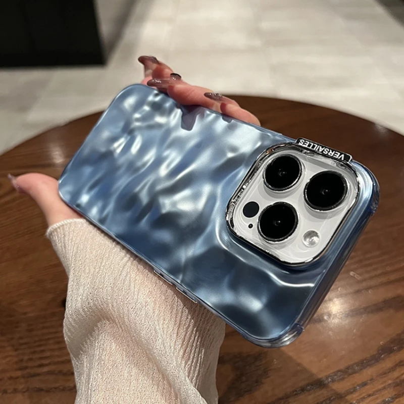 Luxury-Electroplated-Water-Ripple-Phone-Case-For-Iphone-11-12-13-14-15 ...