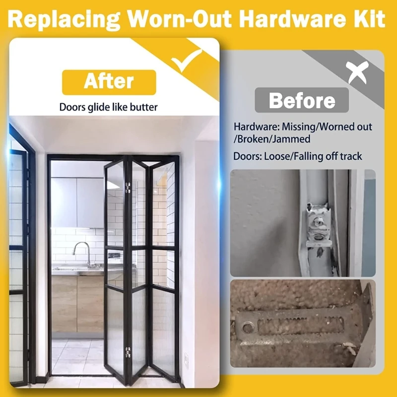 Closet Bifold Door Repair Kit