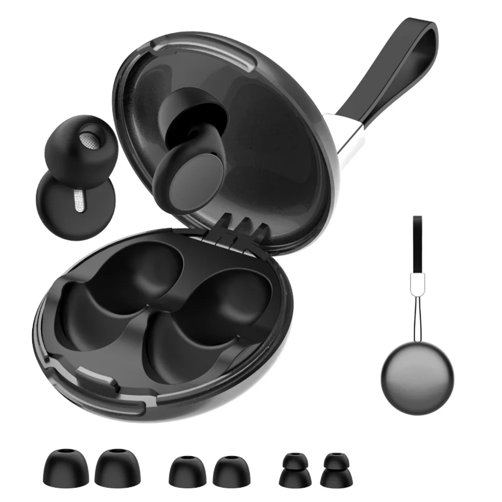 Eayburst Silicone Ear Plugs Reusable 32dB Noise-Reducing Earplugs for ...