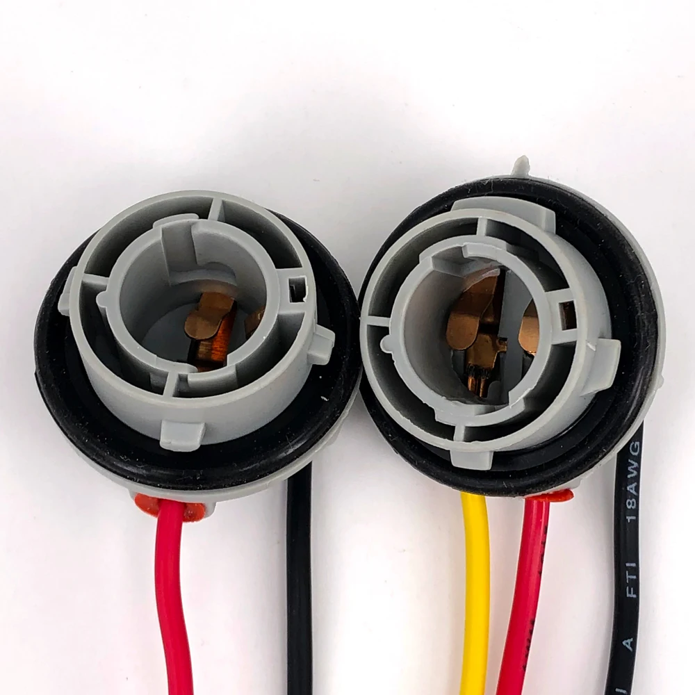 2Pcs-1156-1157-Bulb-Socket-BA15S-BAY15D-Lamphouder-P21W-Adapter-Base ...