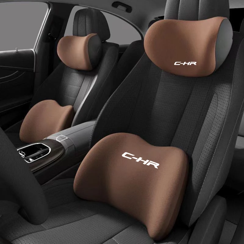 Car-headrest-lumbar-support-neck-pillow-lumbar-pad-driver-s-seat ...