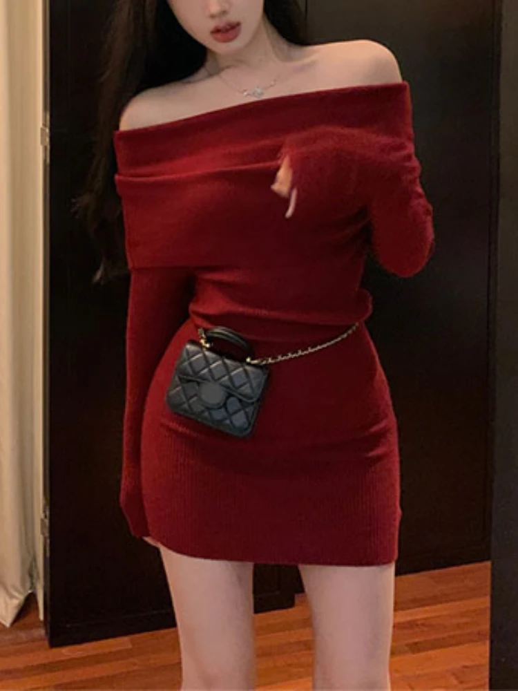 K-rm-z-k-Vintage-rme-elbise-kad-nlar-seksi-Bodycon-zarif-parti-Mini ...