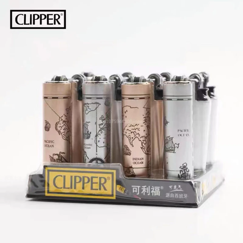 New-Clipper-Butane-Gas-Lighter-Metal-Nylon-Explosion-Proof-Portable ...