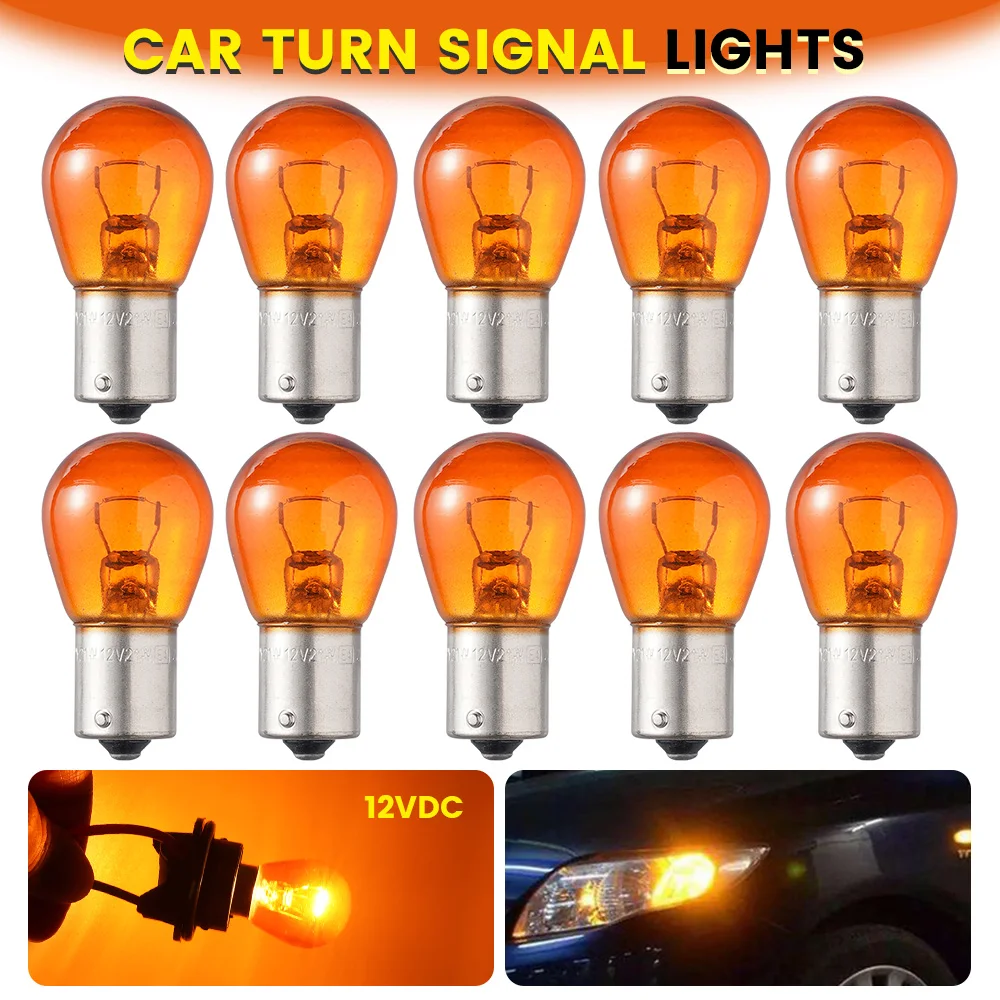 5/10pcs Car Indicator Light Brake Reverse Lamp Parking Light LED Bulbs ...
