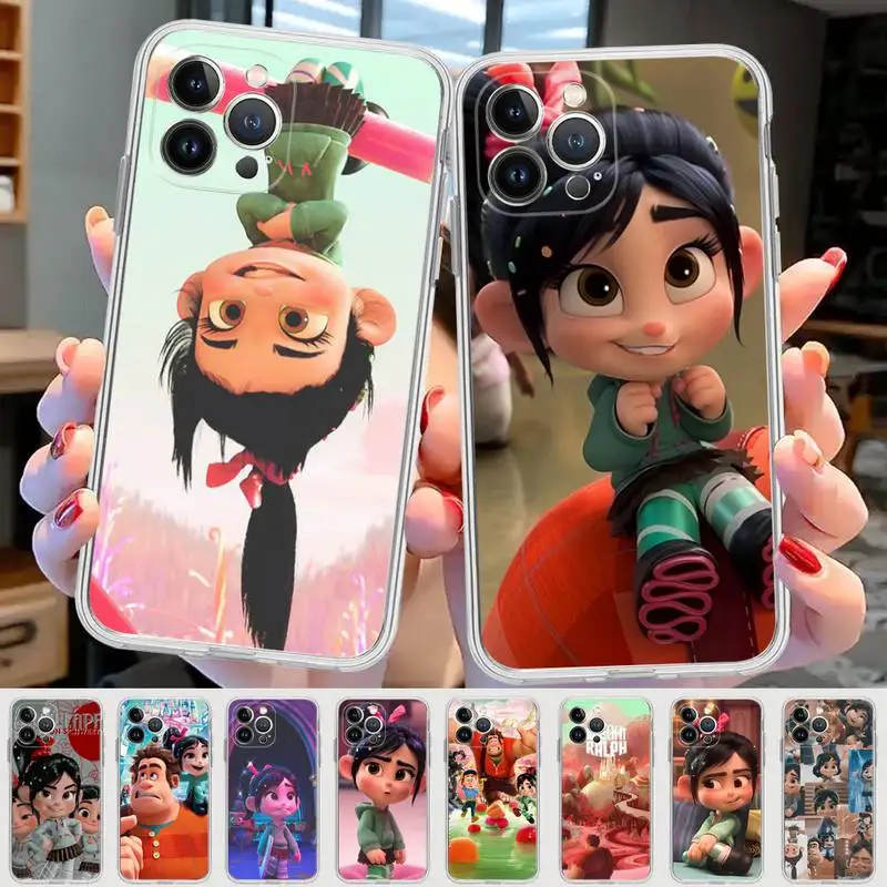 Disney Wreck It Ralph Phone Case For iPhone 14 11 12 13 Mini Pro XS Max Cover 6 7 8 Plus X XR SE ...