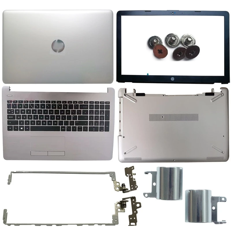 New For Hp 15-bs 15-bw Series Laptop Lcd Back Cover/front Bezel/lcd ...