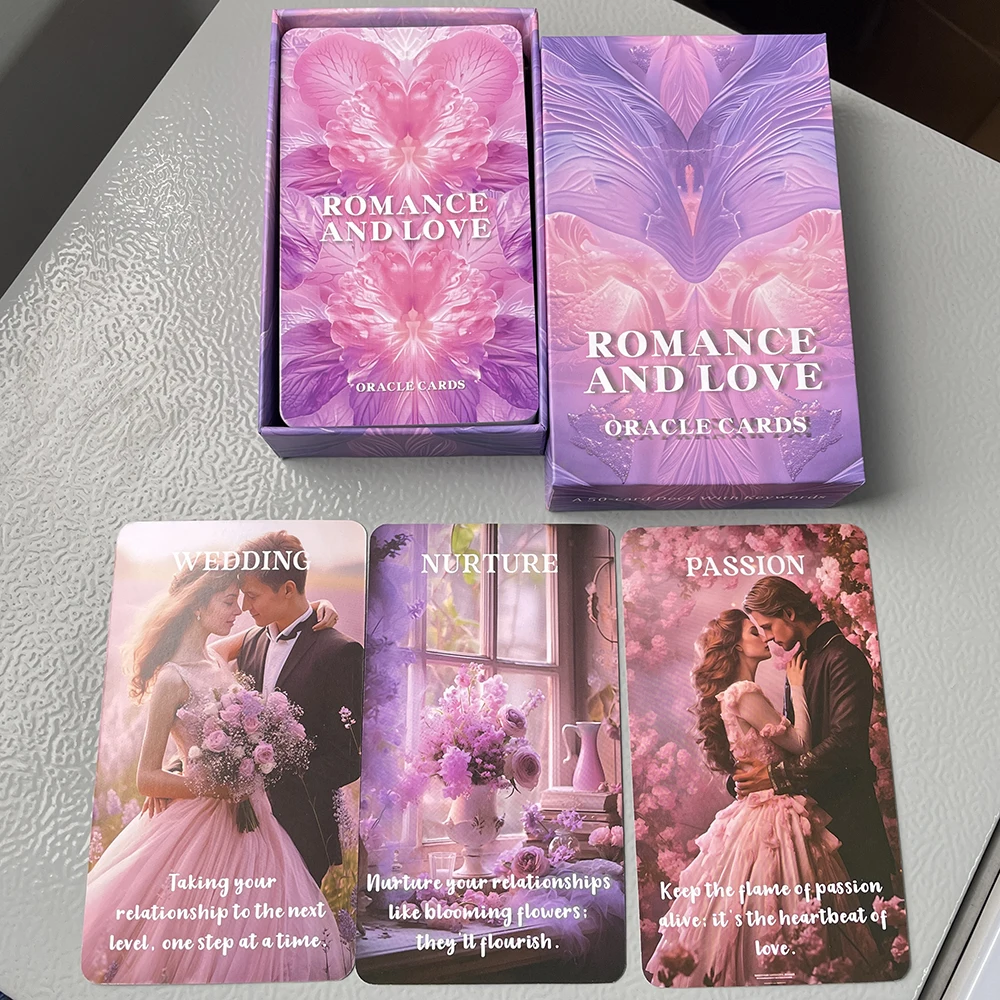 Romance-Oracle-Cards-Tarot-English-Version-12x7-in-Box-Fortune-Telling ...