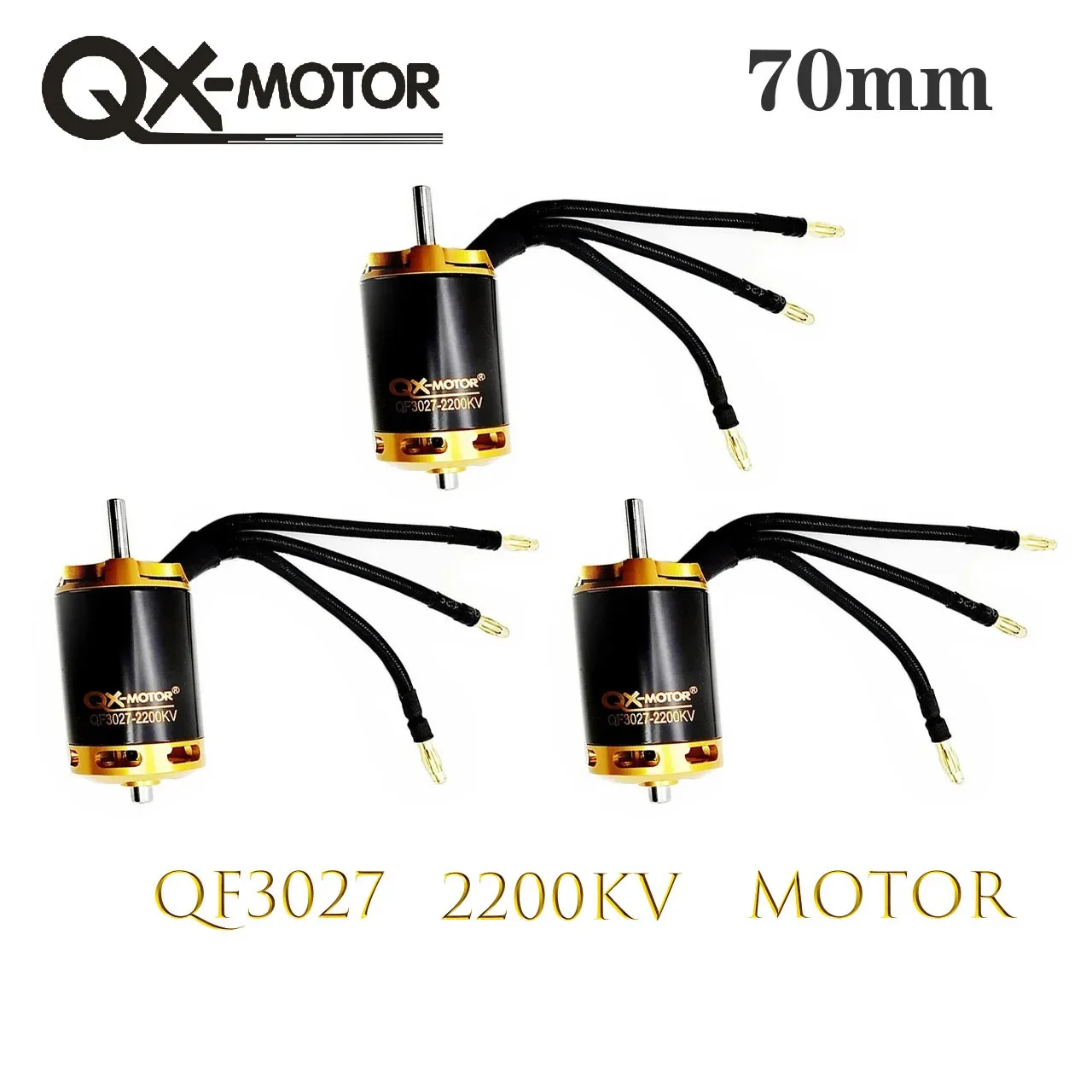 QX-Motor-Brushless-Motor-70mm-12-Blades-Ducted-Fan-QF3027-2200kv-for ...
