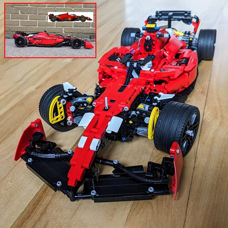 T-cnico-MOC-Building-Blocks-Modelo-SF-23-F1-F-rmula-F1-Racing-Car-MOD ...