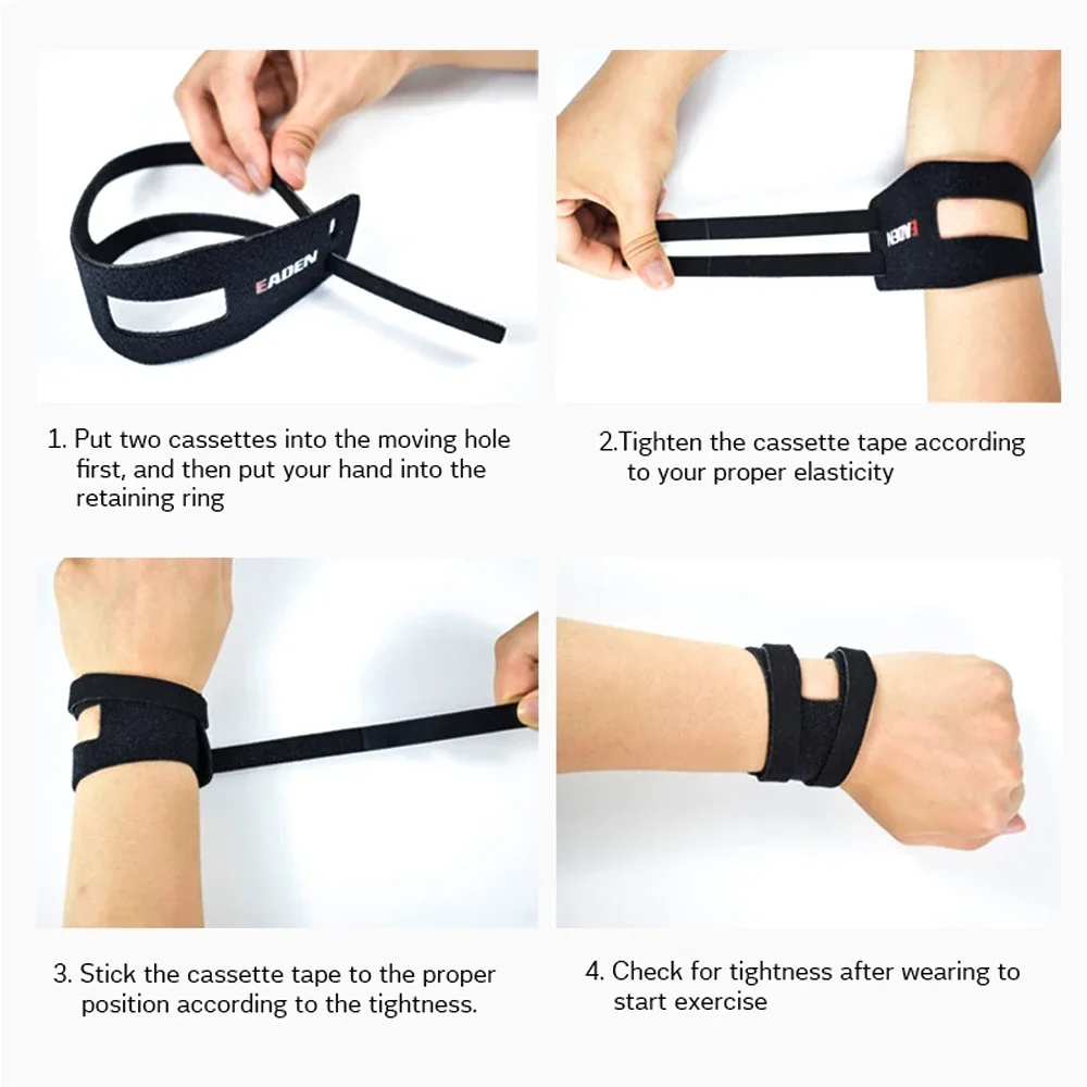 1 Pair Adjustable Support Wrist Brace TFCC Tear Triangular ...