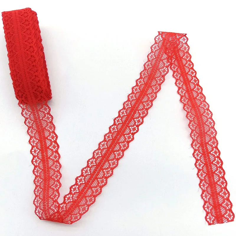 Red Lace Ribbon Png