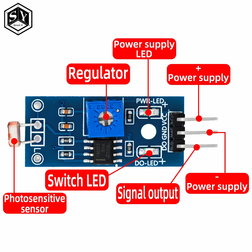 Photosensitive-brightness-resistance-sensor-module-Light-intensity ...