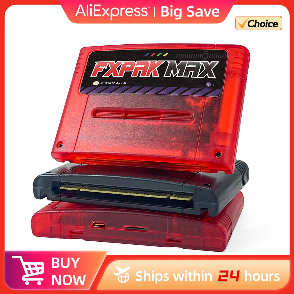 Latest FXPAK PRO MAX Firm1.11.0 For SNES NSTC/PAL Retro Console SFC ...