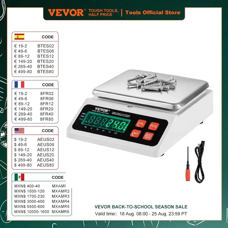 VEVOR-10kg-x-0-1g-Digital-Counting-Scale-Electronic-Laboratory-Balance ...