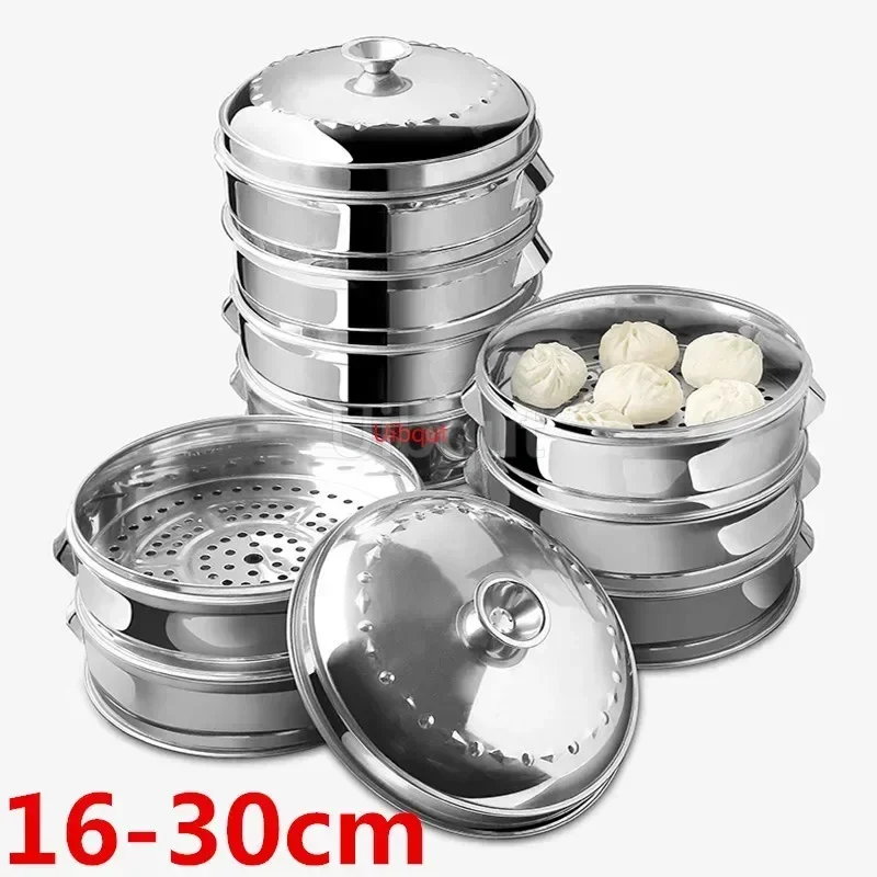 Stainless-Steel-Steamer-fish-steamed-stuffed-bun-Rack-Kitchen-Tools ...
