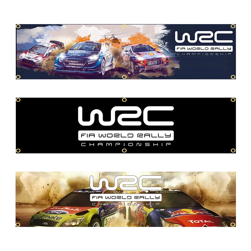 60X240cm-World-Rally-Championship-WRC-Banner-Flag-Polyester-Printed ...