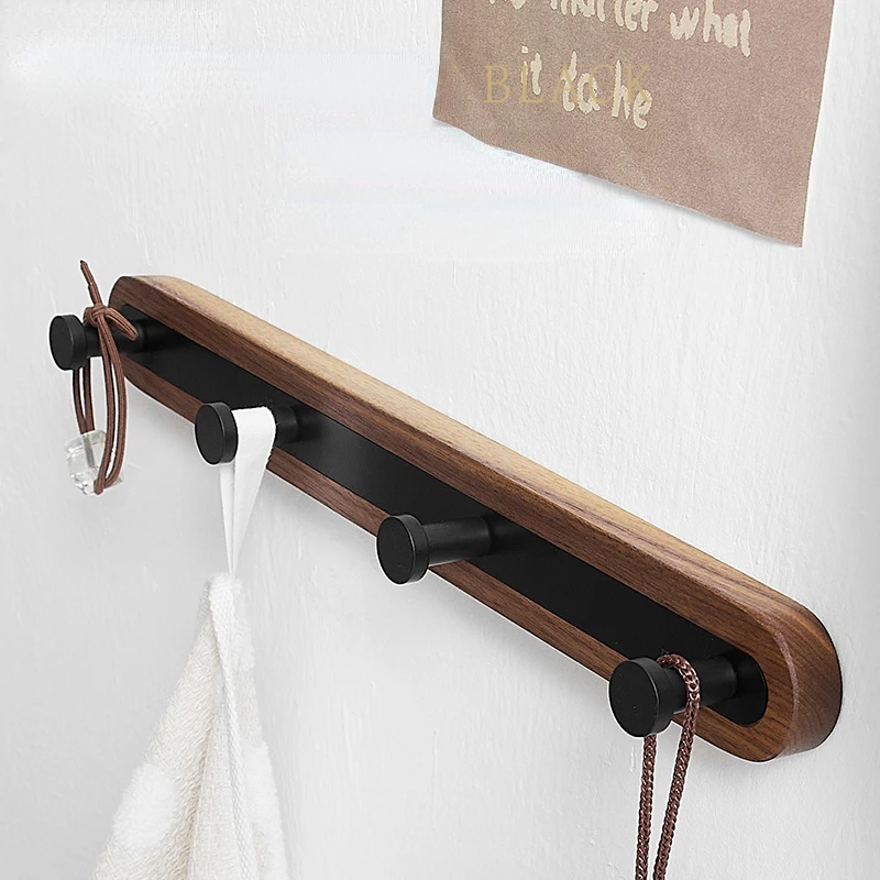 Nordic-Style-Durable-Coat-Rack-Wall-Wood-Modern-Removable-Hanger-Coat ...