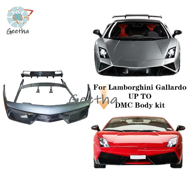 D Style Full Carbon Fiber Body Kit for Lamborghini Gallardo High ...