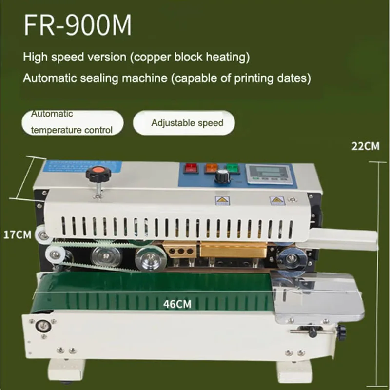 FR-900 Sealing Machine Fully Automatic Film Sealing Machine Continuous ...