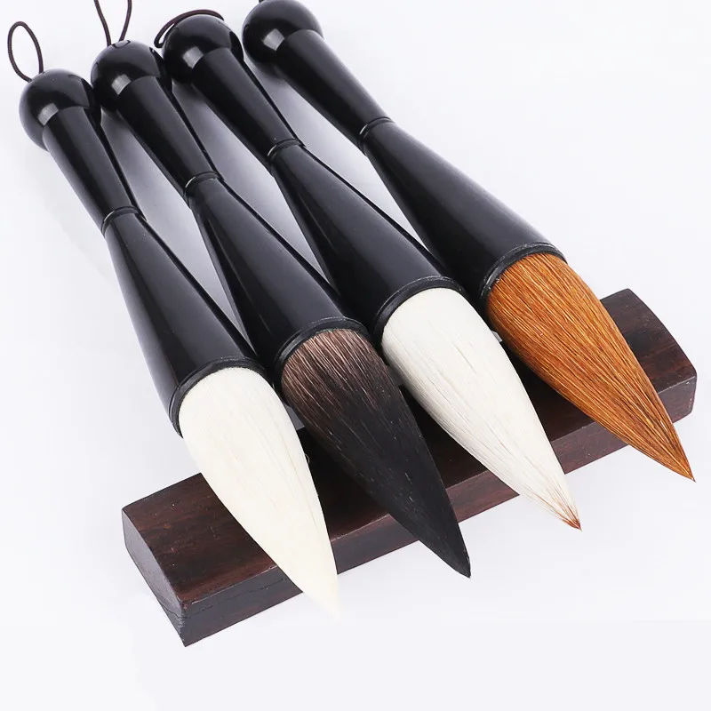 Writing-Brushes-Pen-With-Wolf-And-Bear-And-Sheep-Hair-Chinese ...
