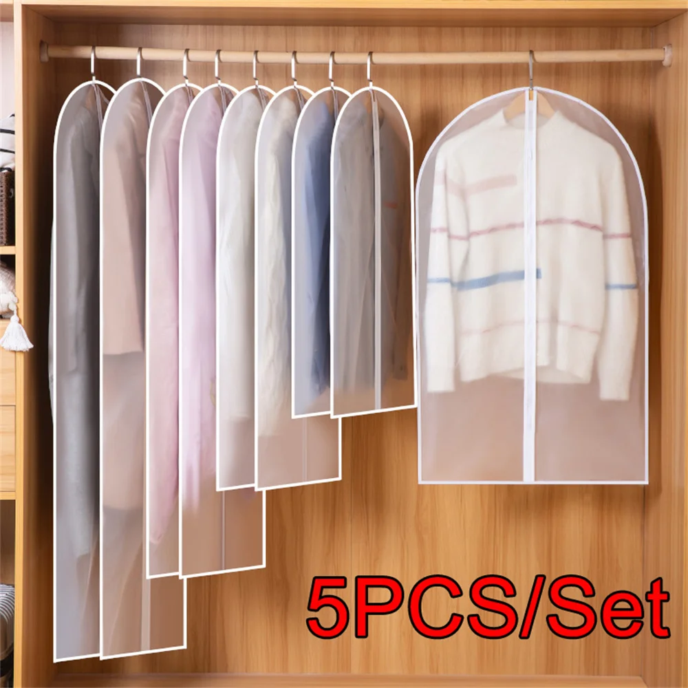 Dust-Proof-Garment-Protector-Cover-Bag-Fully-Enclosed-Clothes-Cover ...