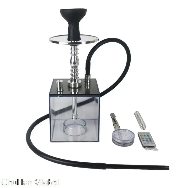 ChuHan-Shisha-Set-Backlight-With-LED-Light-Acrylic-Hookah-Nargila ...
