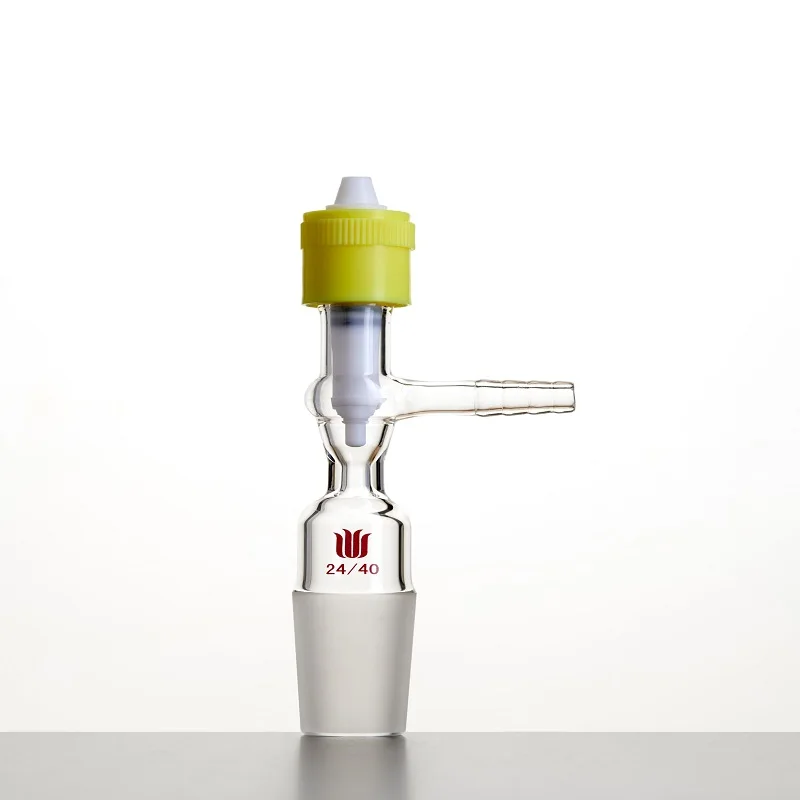 SYNTHWARE-4mm-New-High-Vacuum-PTFE-Valve-Adapter-Joint-14-20-19-22-24 ...