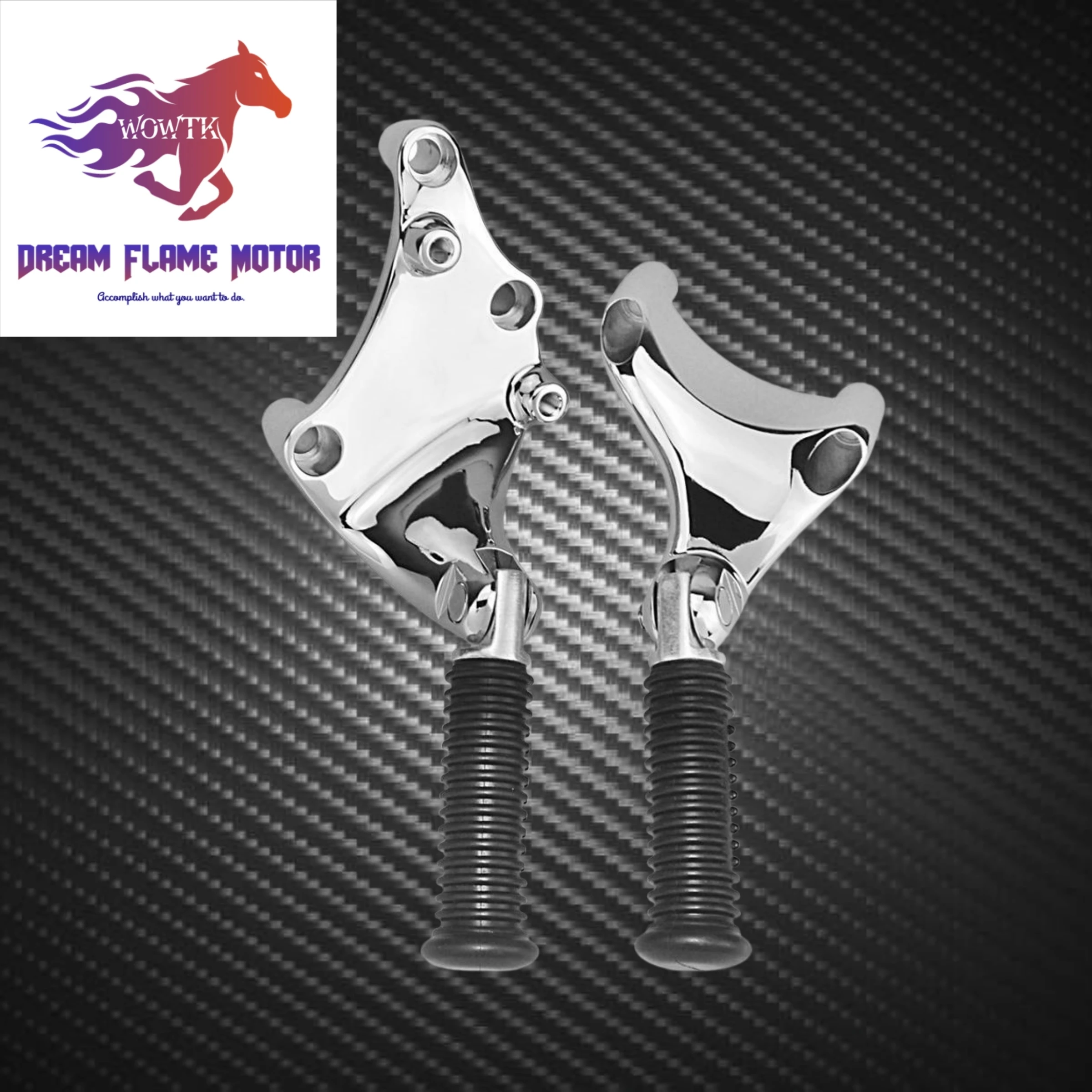 Rear-Passenger-Foot-Pegs-Motorcycle-Footrest-Mount-Bracket-For-Harley ...