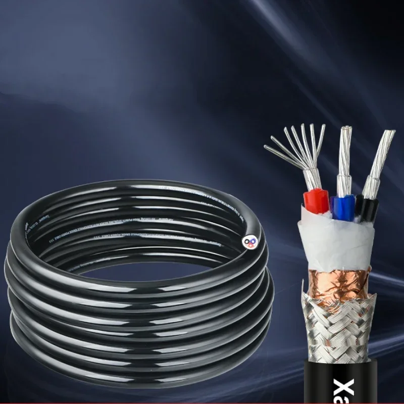 Audiophile-Sterling-Silver-Power-Cable-Cord-Foil-Shield-DIY-Bulk-HiFi ...