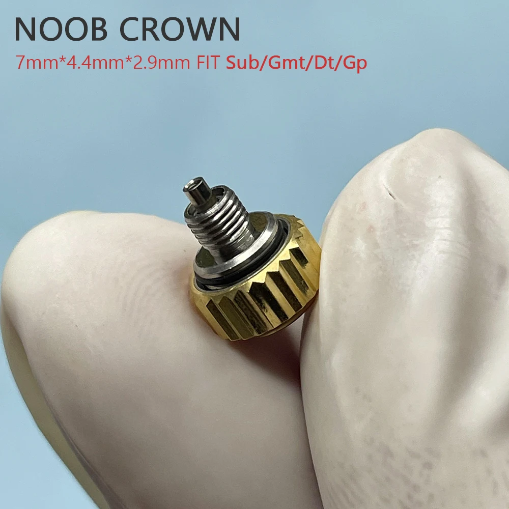 N Factory Stainless Steel Watch Crown 7mm*4.4mm*2.9mm Fit to Sub Case ...