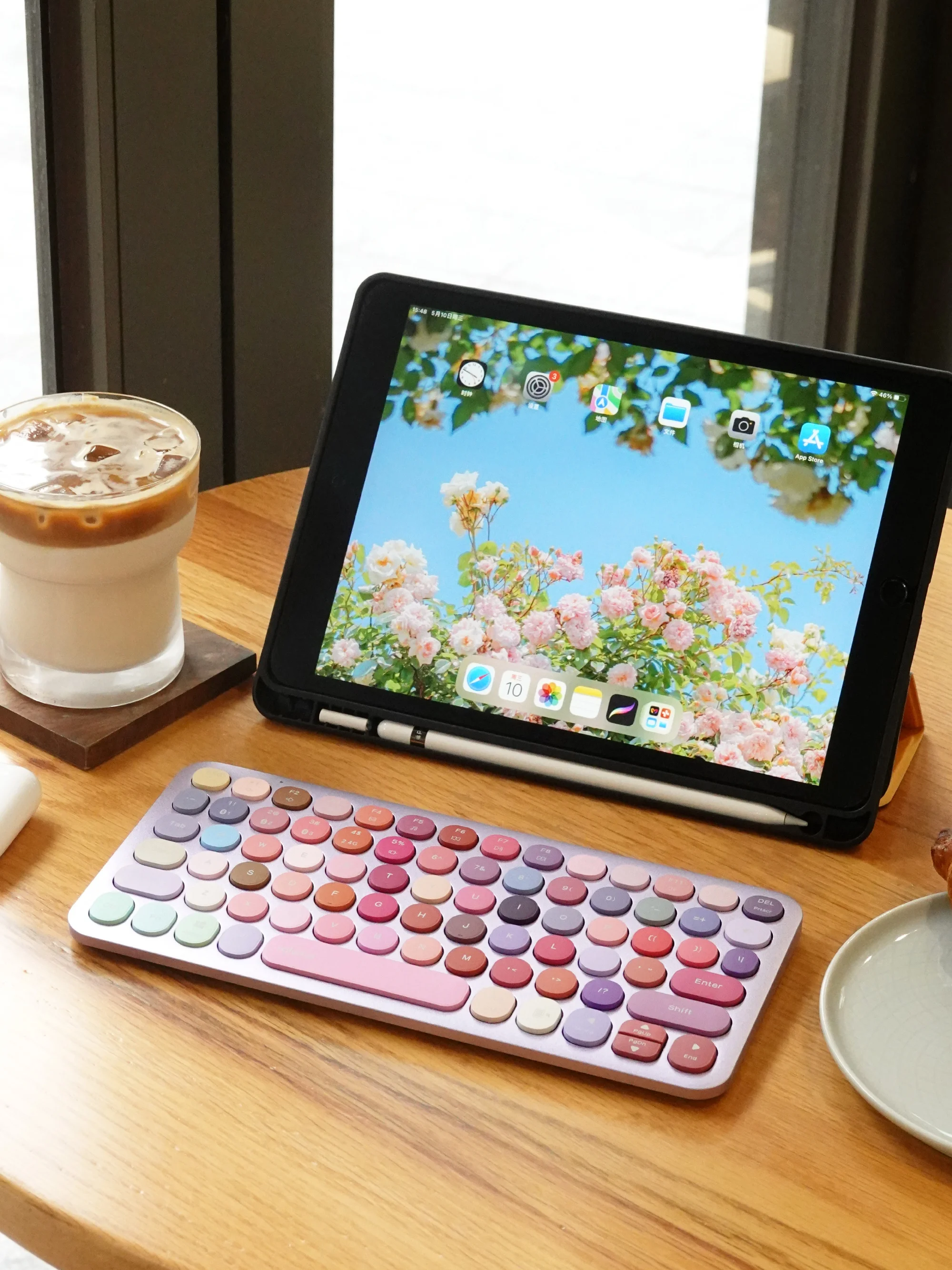 Rapoo-Ralemo-Pre2-Bluetooth-Keyboard-Purple-Haze-2-4G-Wireless-3-Mode ...