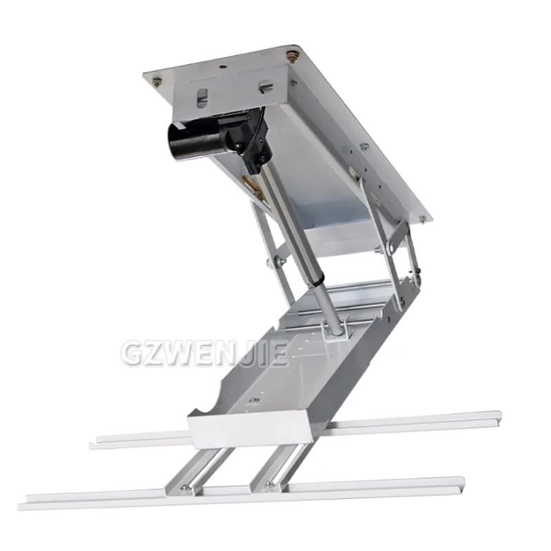 32-95-Ceiling-TV-LIFT-Electric-Remote-Control-Rotating-Bracket-Support ...
