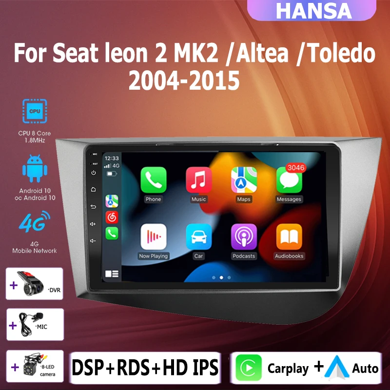 2-din-Android-radio-car-multimedia-player-wireless-Carplay-GPS ...