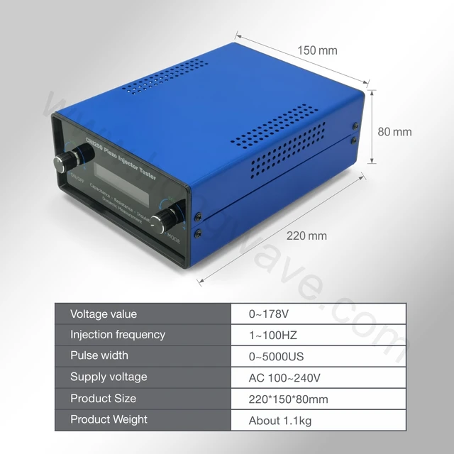 CRI250 Common Rail Injector Tester Diesel Piezo AHE Dynamic