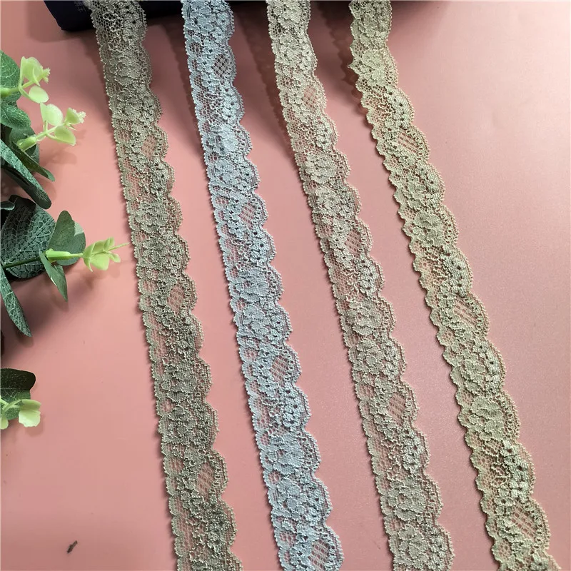 2023Light-pink-Coffee2-5CM-Hollow-Stretch-Lace-Nylon-Soft-Lace-Clothing ...