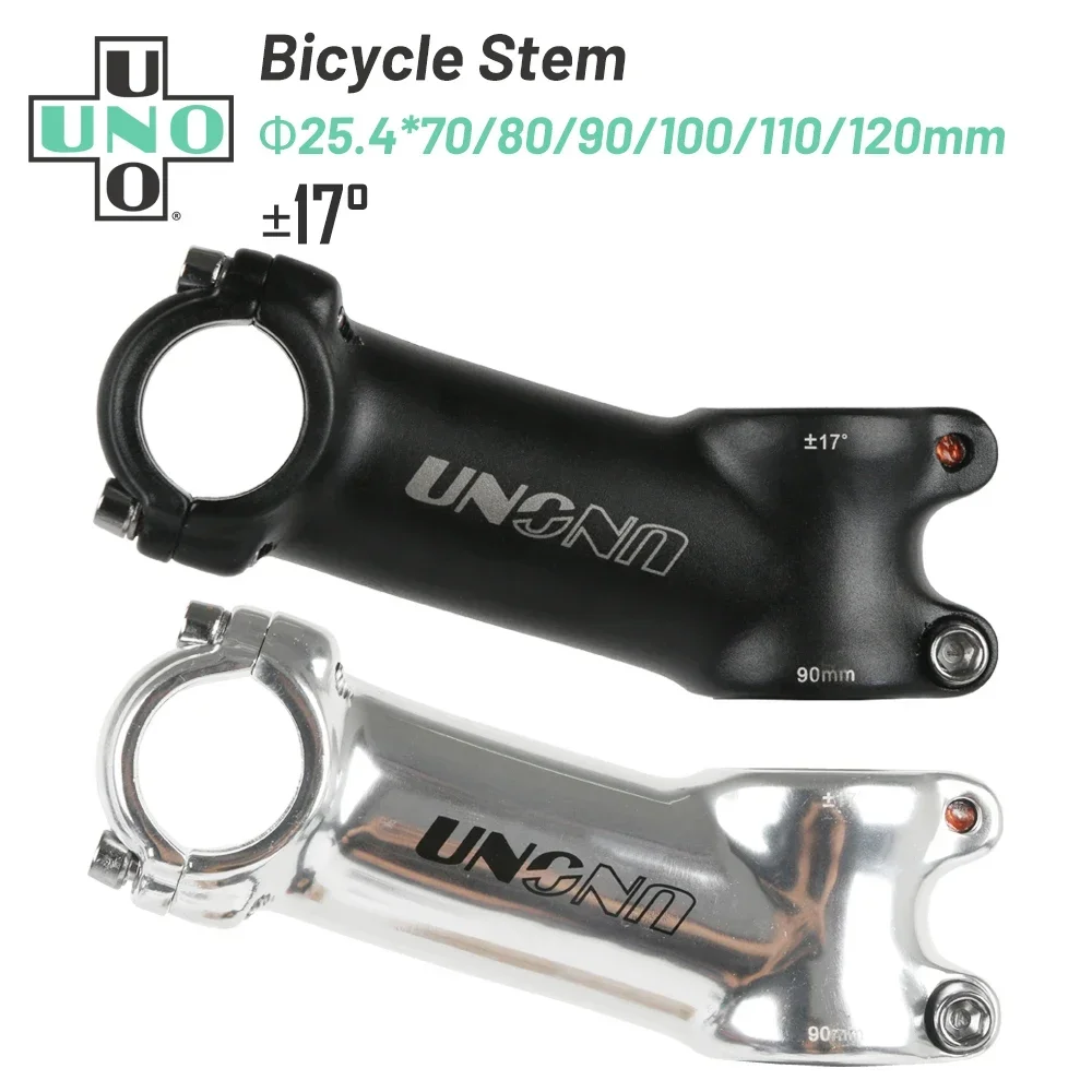 UNO-Ultralight-17-Degree-Bike-Stem-25-4mm-70-120mm-Bicycle-Handlebar ...