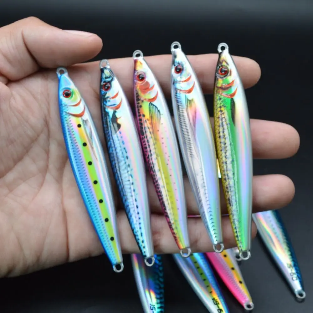 Metal-Fishing-Lure-Minnow-Sinking-Swimbait-Pesca-Mar-tima-Jigging ...