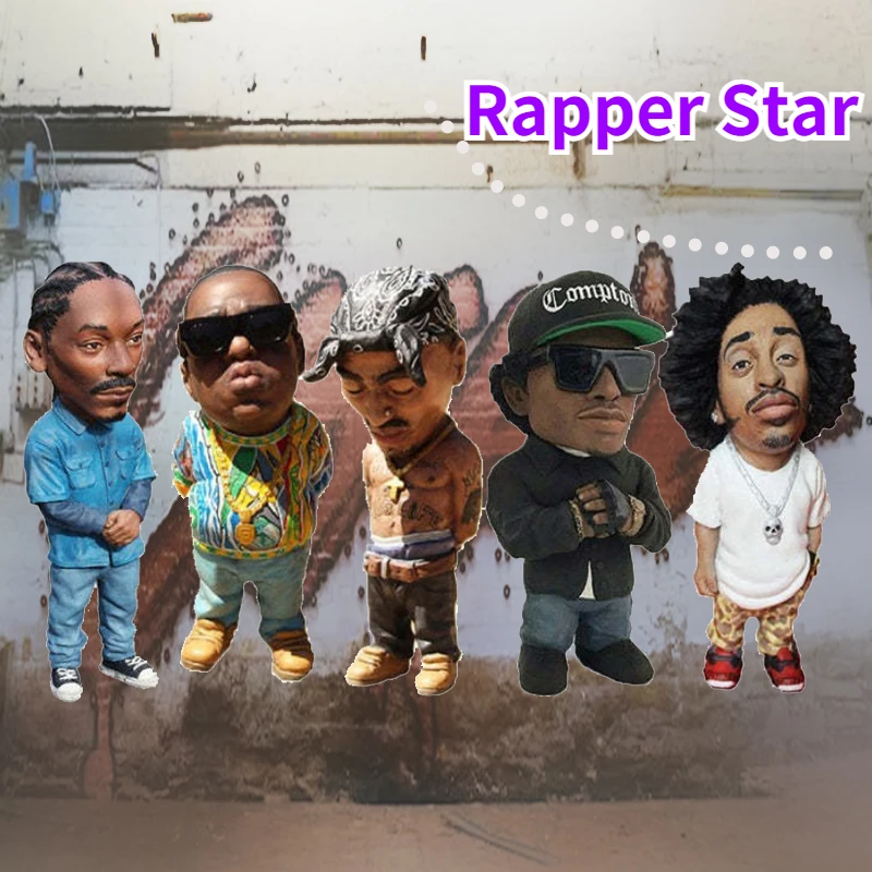 10cm pop rapper estrela hip hop rapper ornamento criativo desktop ...