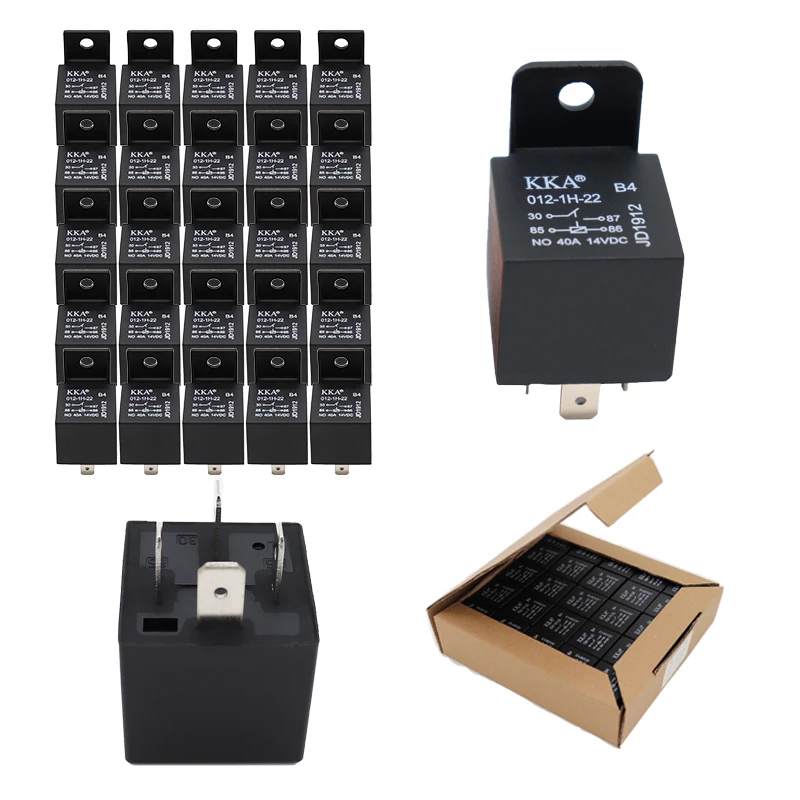 25pcs-Box-DC-12V-24v-4-Pin-Automotive-Car-Auto-Relay-High-quality-auto ...