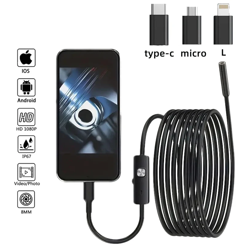 HD1080P-Endoscope-Inspection-Camera-Type-C-Mini-Inspection-Camera-IP67 ...