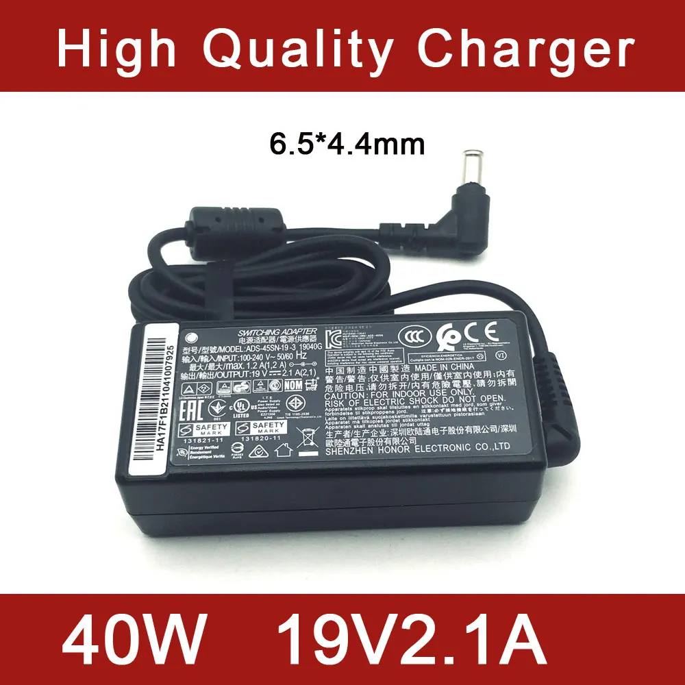 New Original Power Supply 40W Charger 19V 2.1A Ac Dc Adapter&Cord for ...