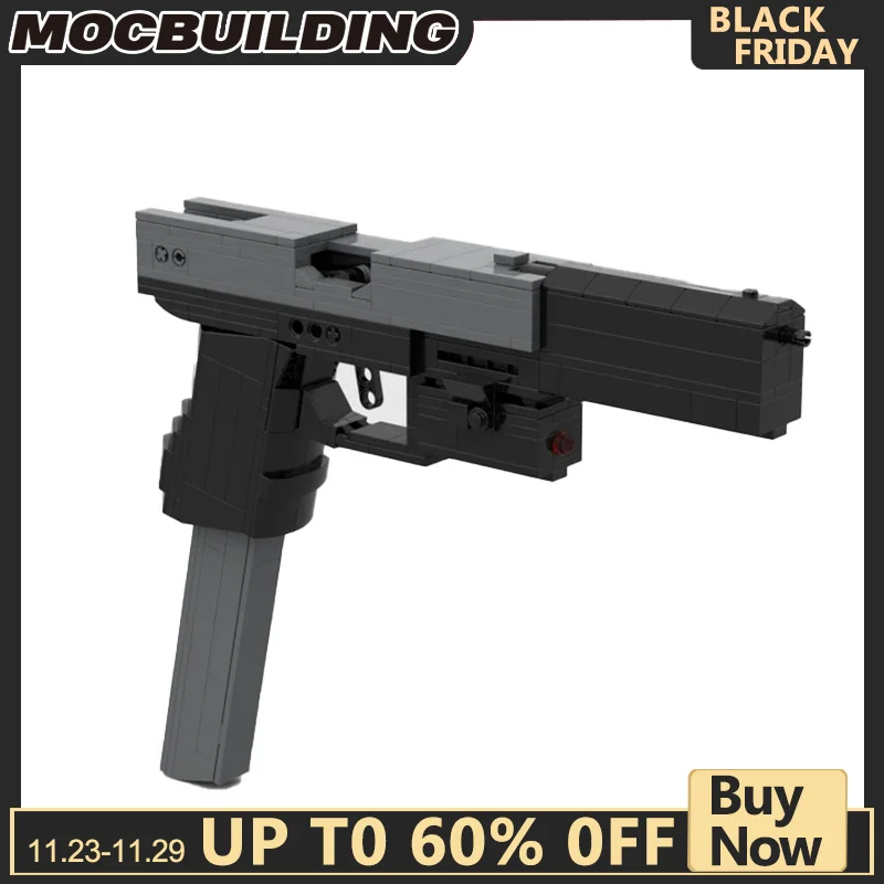 Moc-Bouwstenen-Glock-26-Rubberen-Band-Pistool-Pistool-299-Stuks ...