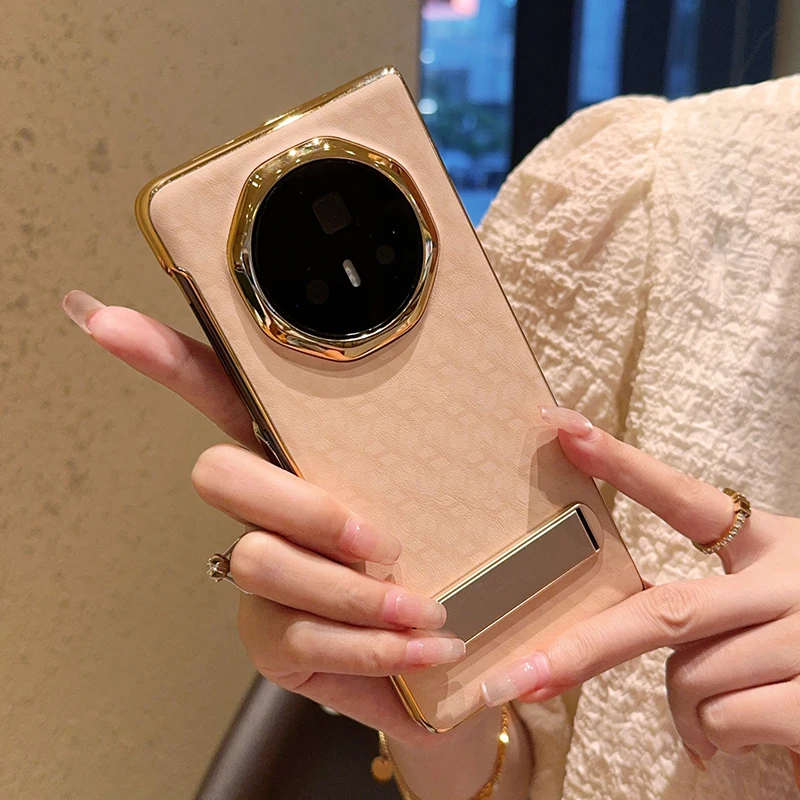 For Honor Magic V3 Magic V2 Magic V galvanized leather phone case with ...