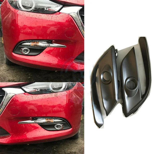 DFKAHF Car Front Bumper Fog Light Lamp Cover Grille Compatible For ...